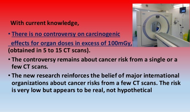 Safety of ct scan.