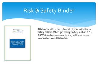 Safety officer orientation | PPTX