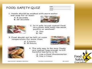Safety of food | PPTX