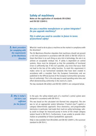 Safety of machinery | PDF