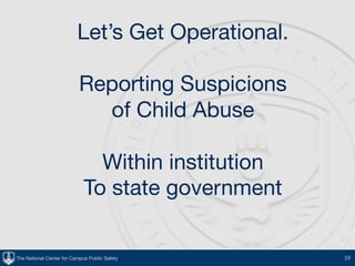 Planning for the Safety of Minors: Routine and Emergency Situations | PPT