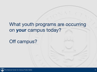 Planning for the Safety of Minors: Routine and Emergency Situations | PPT