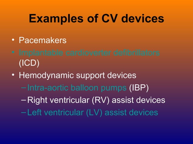 MRI Safety In Patients With Implanted CV Devices - Sanjoy Sanyal | PPT