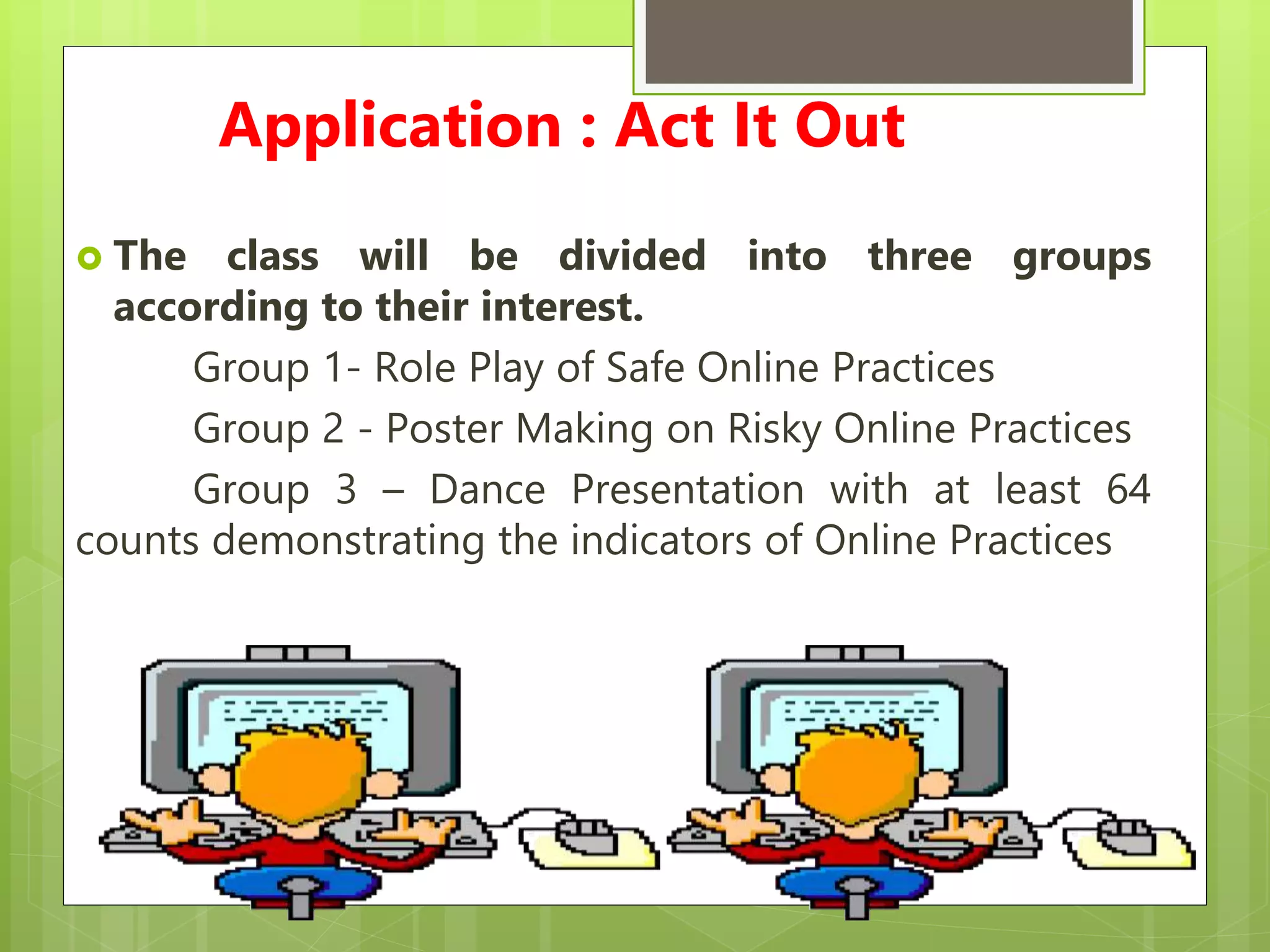 Safety online practices | PPT