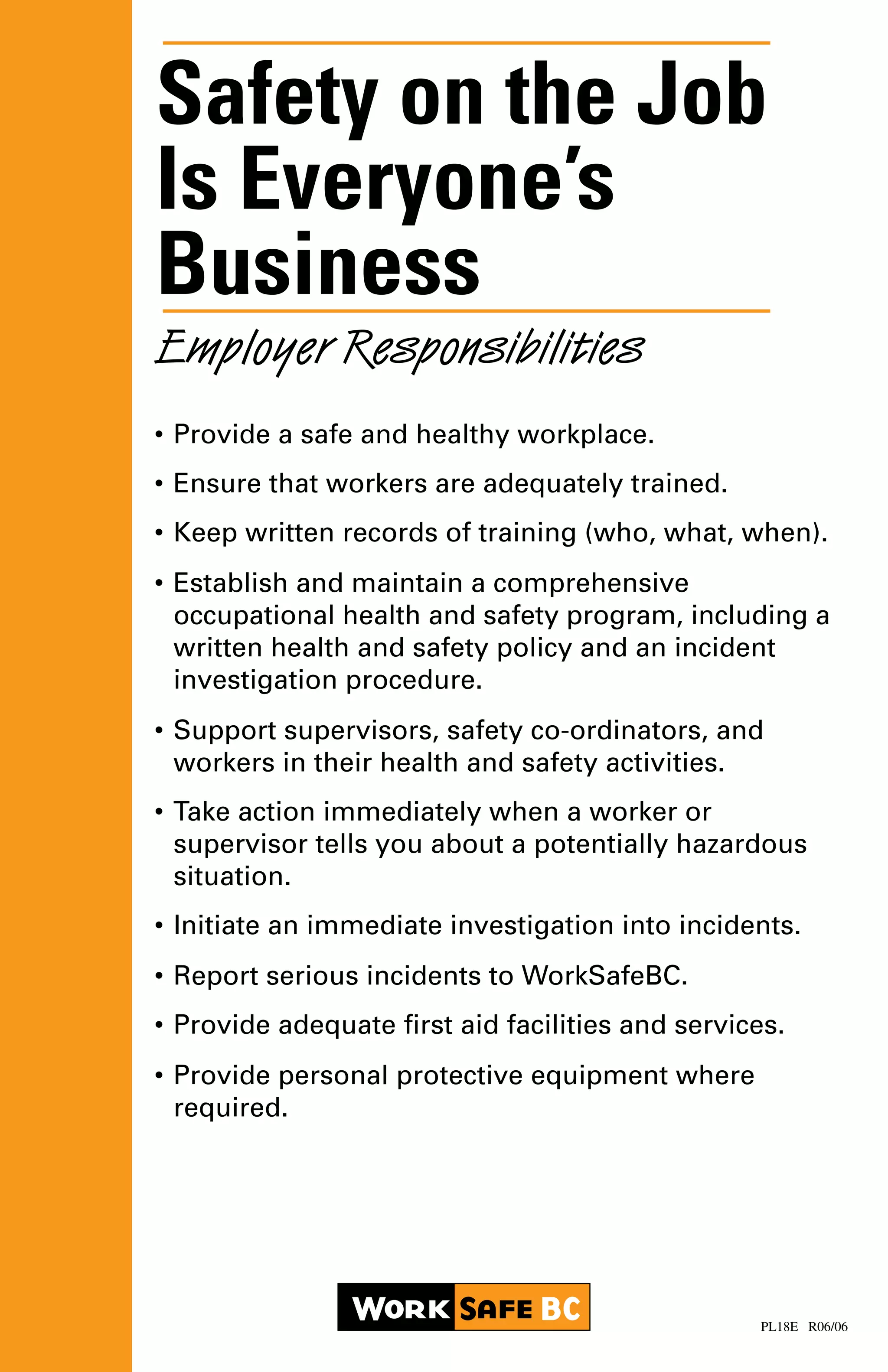 Safety on the_job | PDF