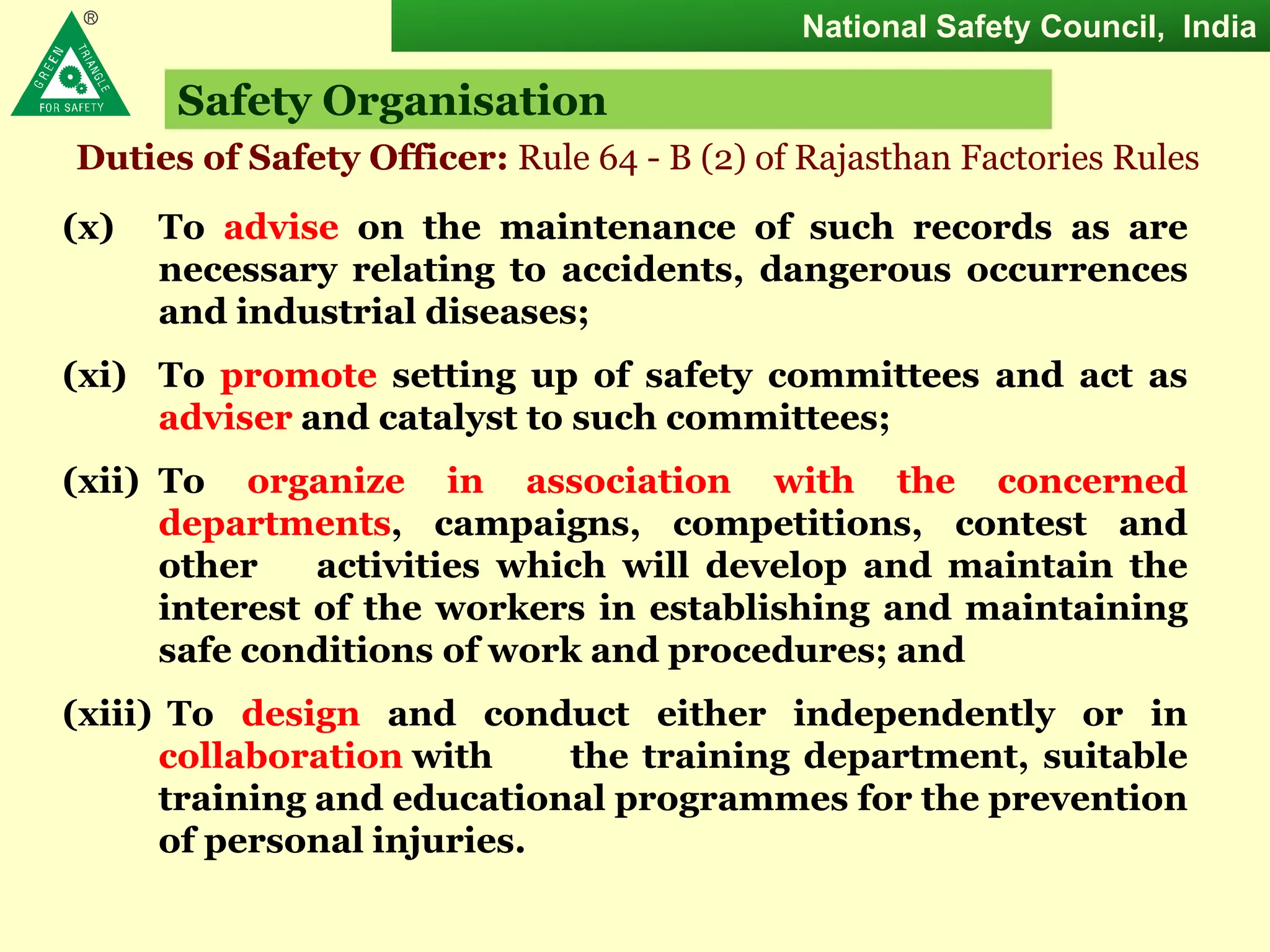 Safety Organisation & Safety Committee and its Effective Functioning.ppt