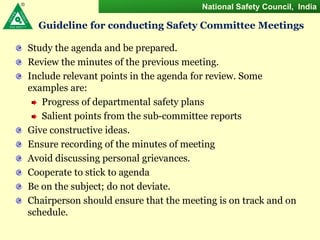 Safety Organisation & Safety Committee and its Effective Functioning.ppt