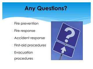 Safety Orientation Training | PPTX