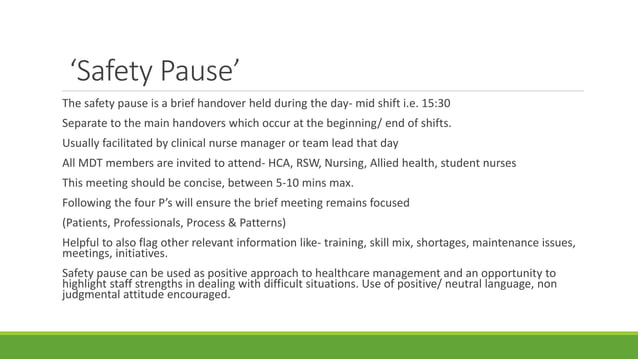 Safety Pause.pptx | First Aid | Injuries
