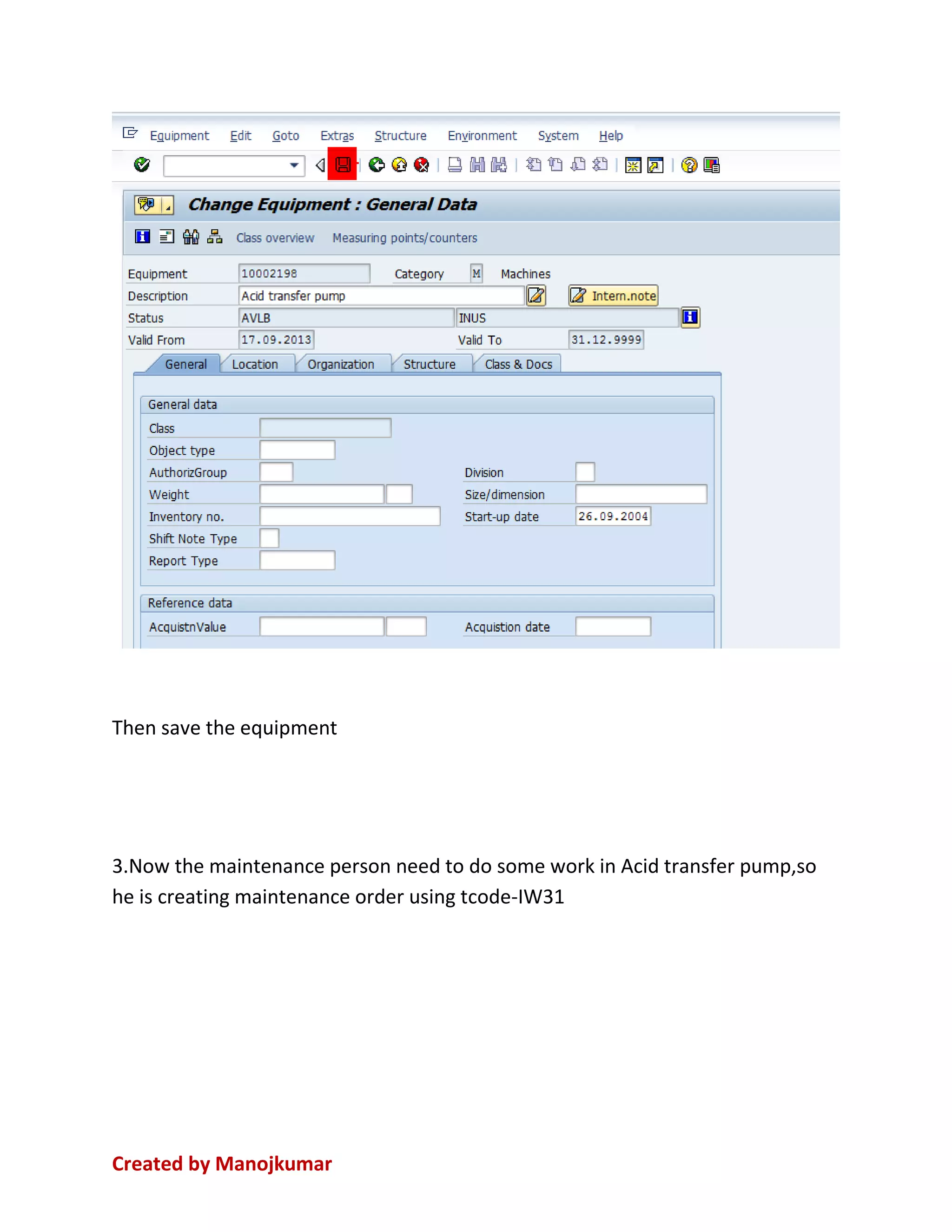 Safety permit with ipmd SAP | PDF