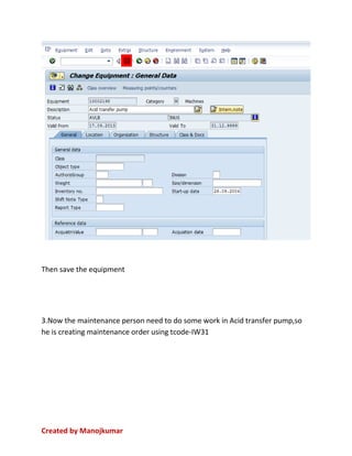 Safety permit with ipmd SAP | PDF