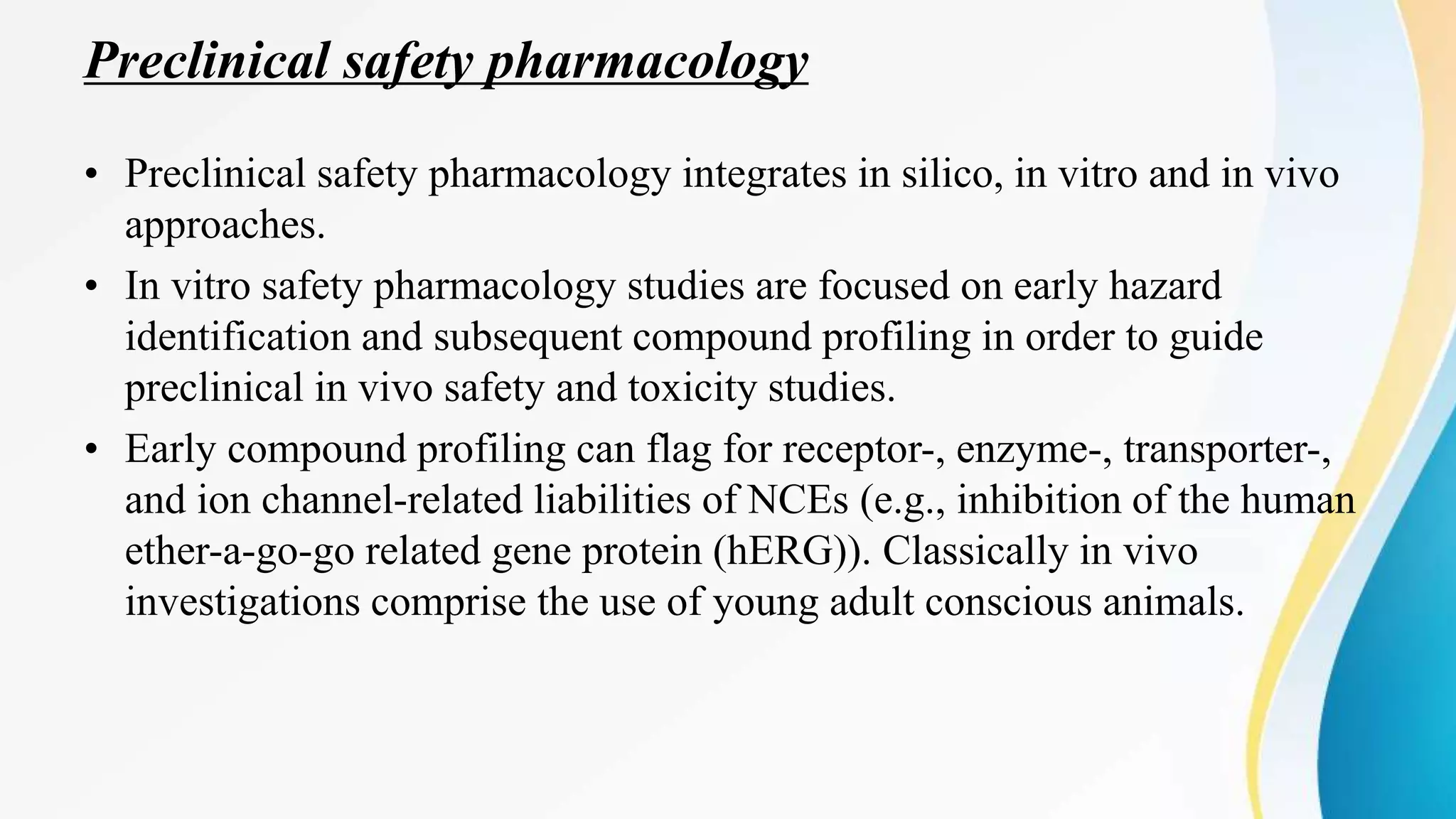 Safety Pharmacology Guidelines – Pharmacology Guidelines – ZZGH