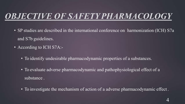 Safety pharmacology studies | PPTX | Heart and Cardiovascular Diseases ...