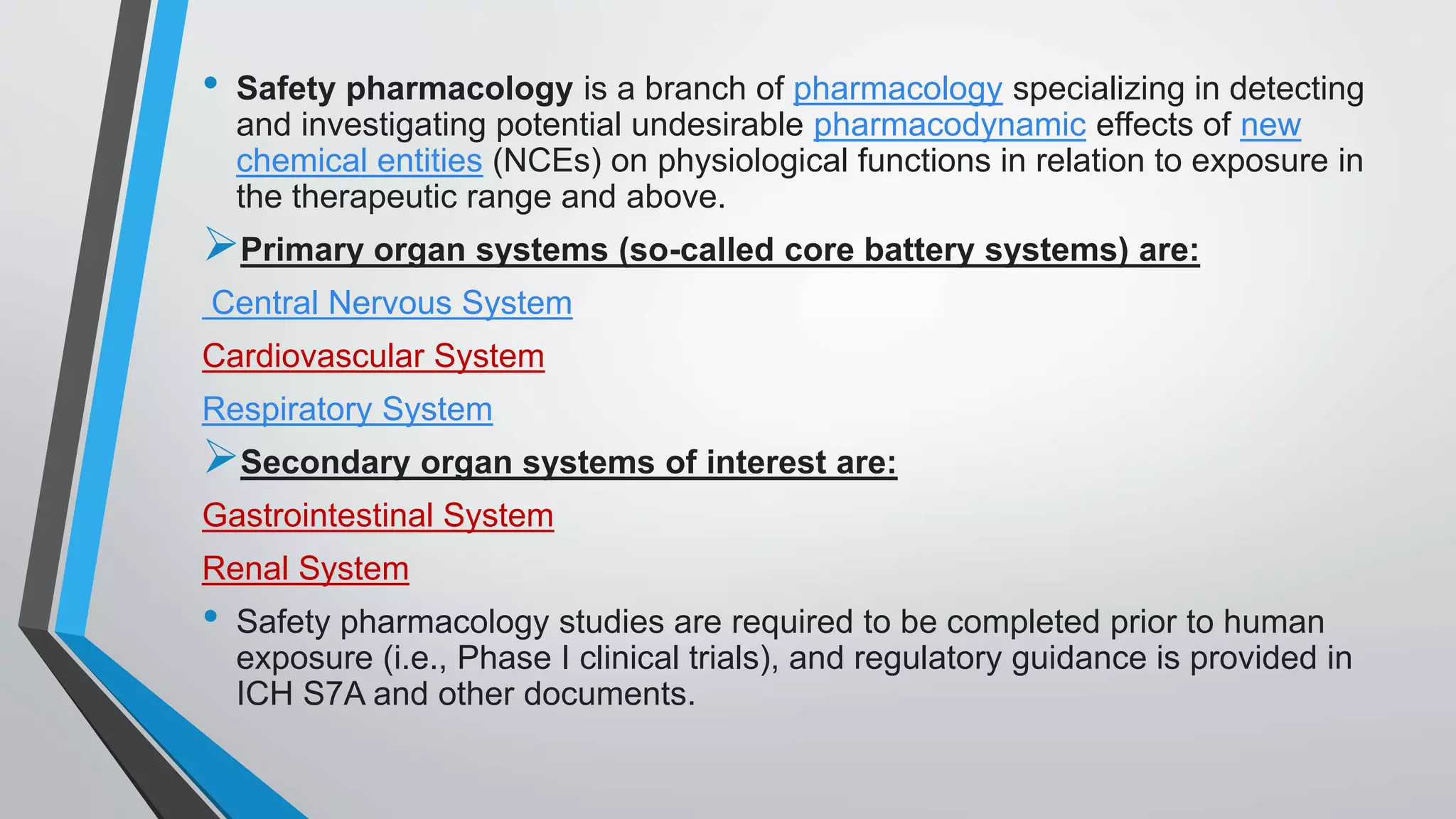 Safety pharmacology | PPTX