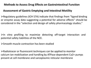 Safety pharmacology of git | PPTX