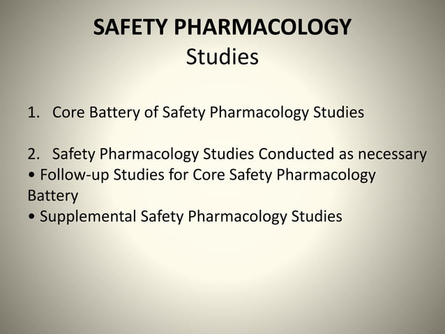 Safety pharmacology ppt | PPTX