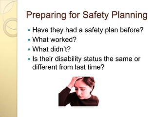Safety Planning | PPTX