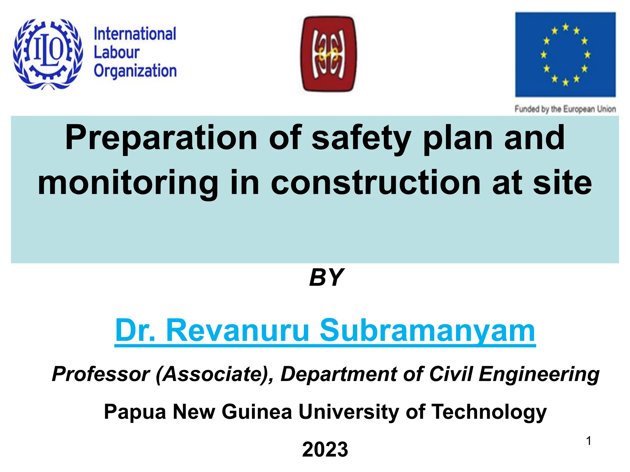 Preparation of safety plan and monitoring in construction at site | PDF ...