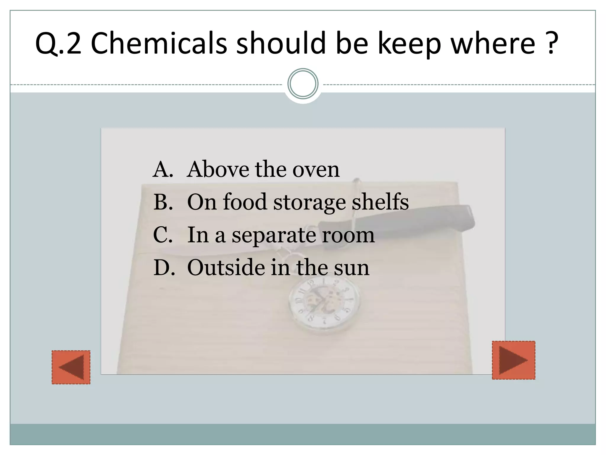 Kitchen Safety Quiz | PPSX | First Aid | Injuries