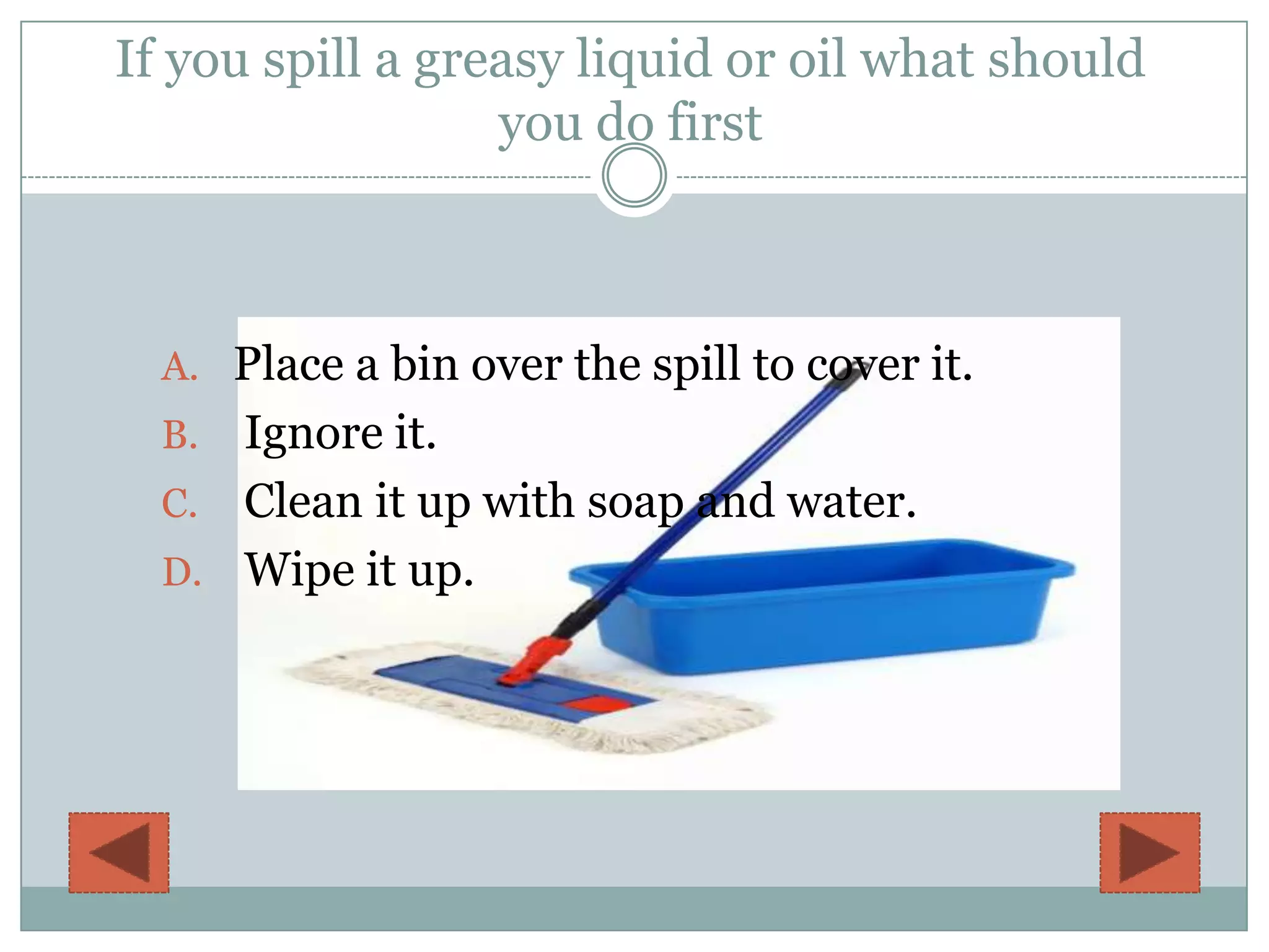 Kitchen Safety Quiz | PPSX