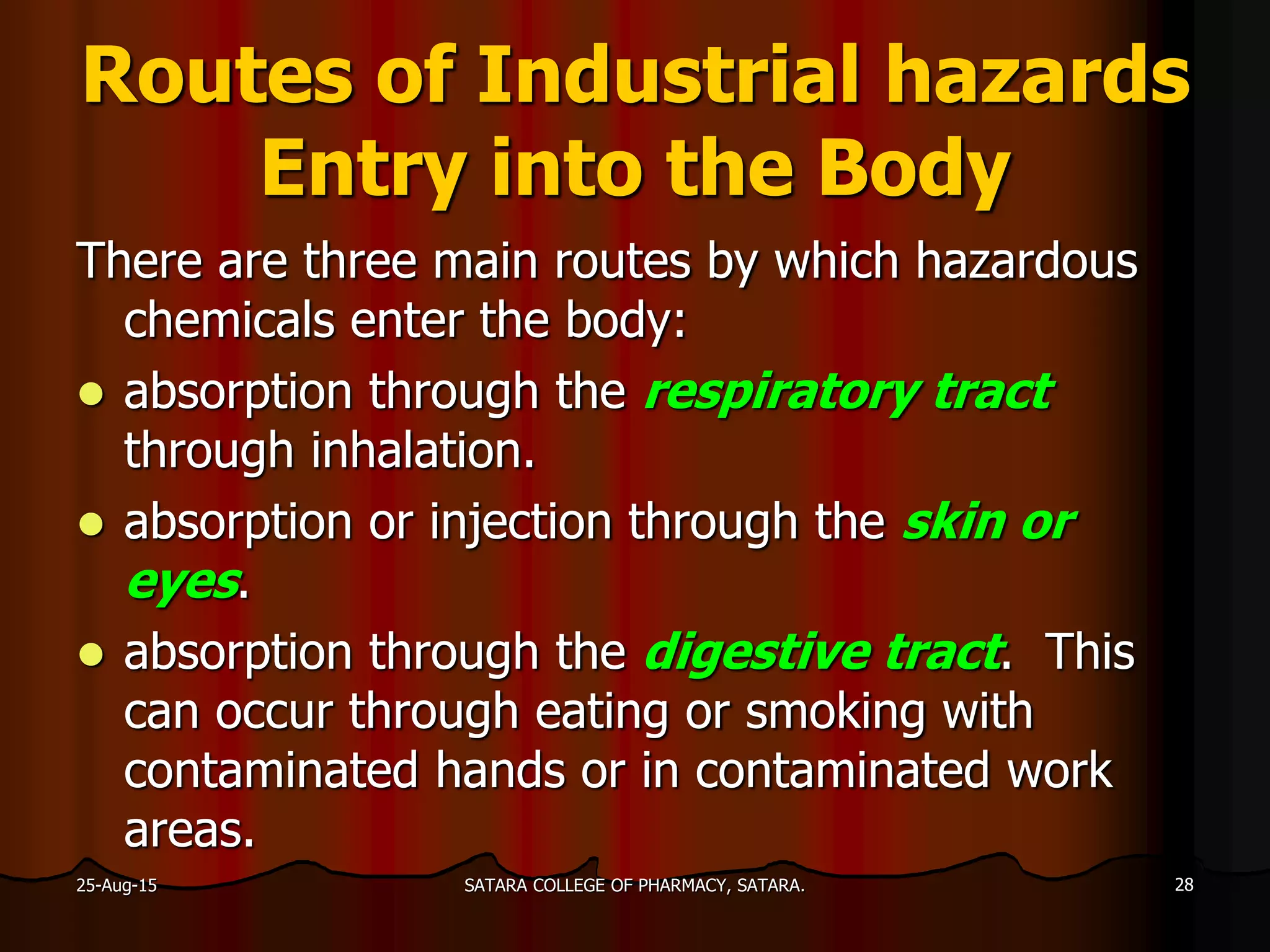 Pharmaceutical industrial safety | PPTX