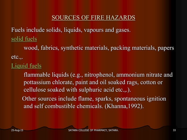 Pharmaceutical industrial safety | PPTX | Chemistry | Science