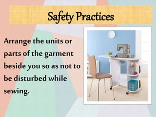 Safety practices while sewing | PPTX