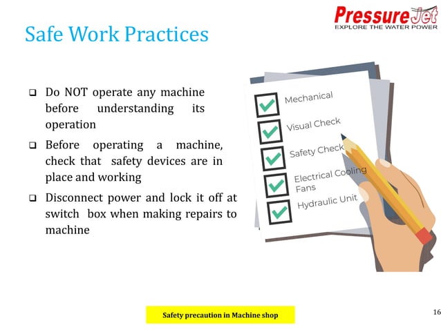 Safety precaution in machine shop | PDF | Auto Safety | Automotive