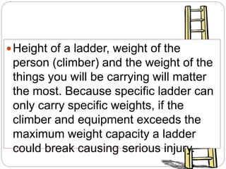 Safety Precautions in Using Ladders | PPTX