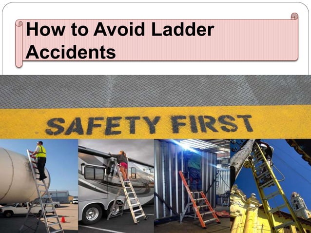 Safety Precautions in Using Ladders | PPT
