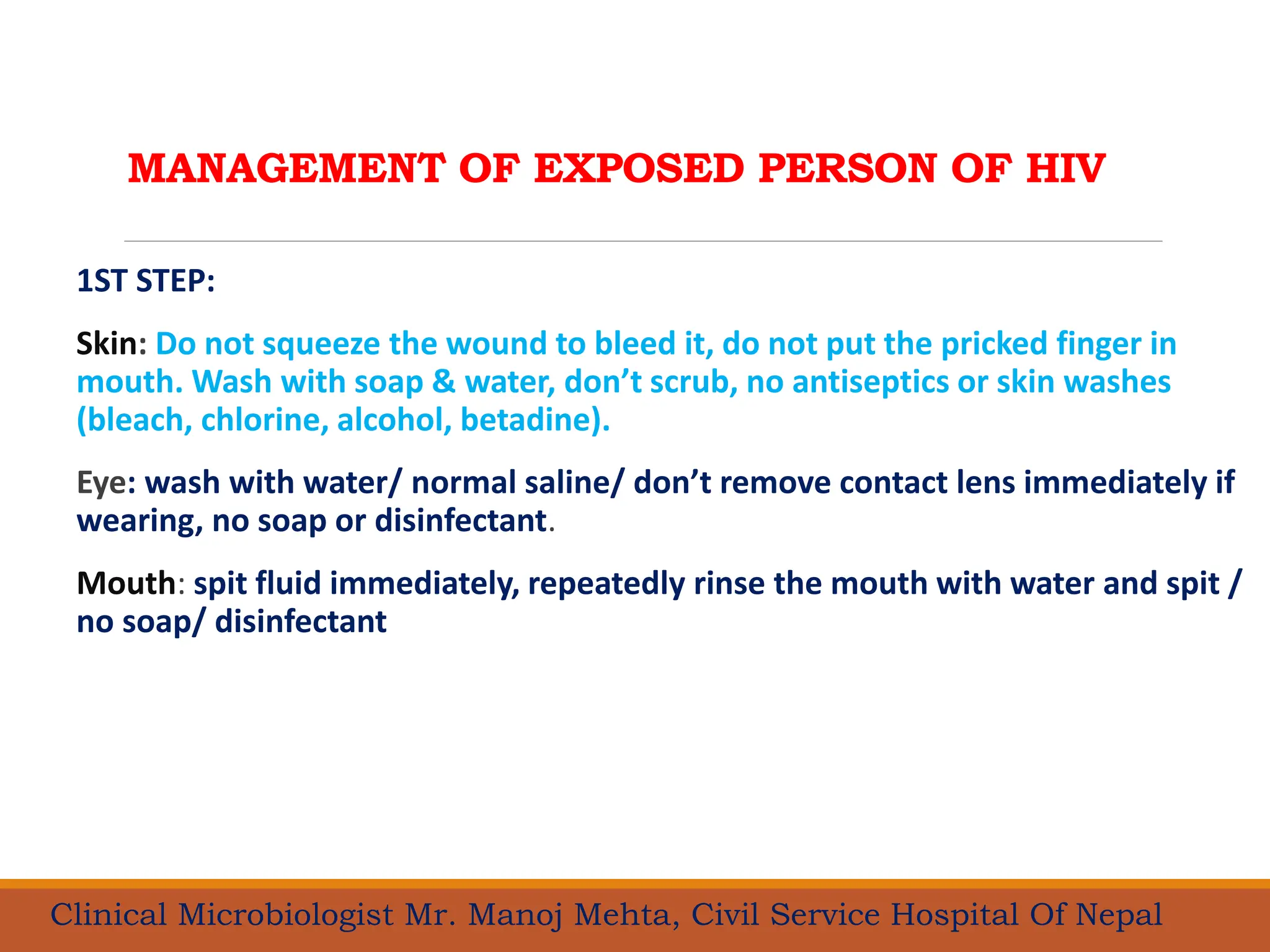 Safety precautions and infection control by Manoj.pptx