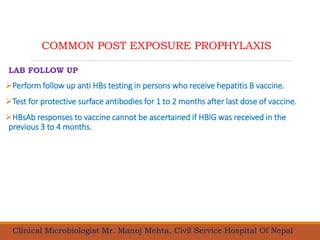 Safety precautions and infection control by Manoj.pptx