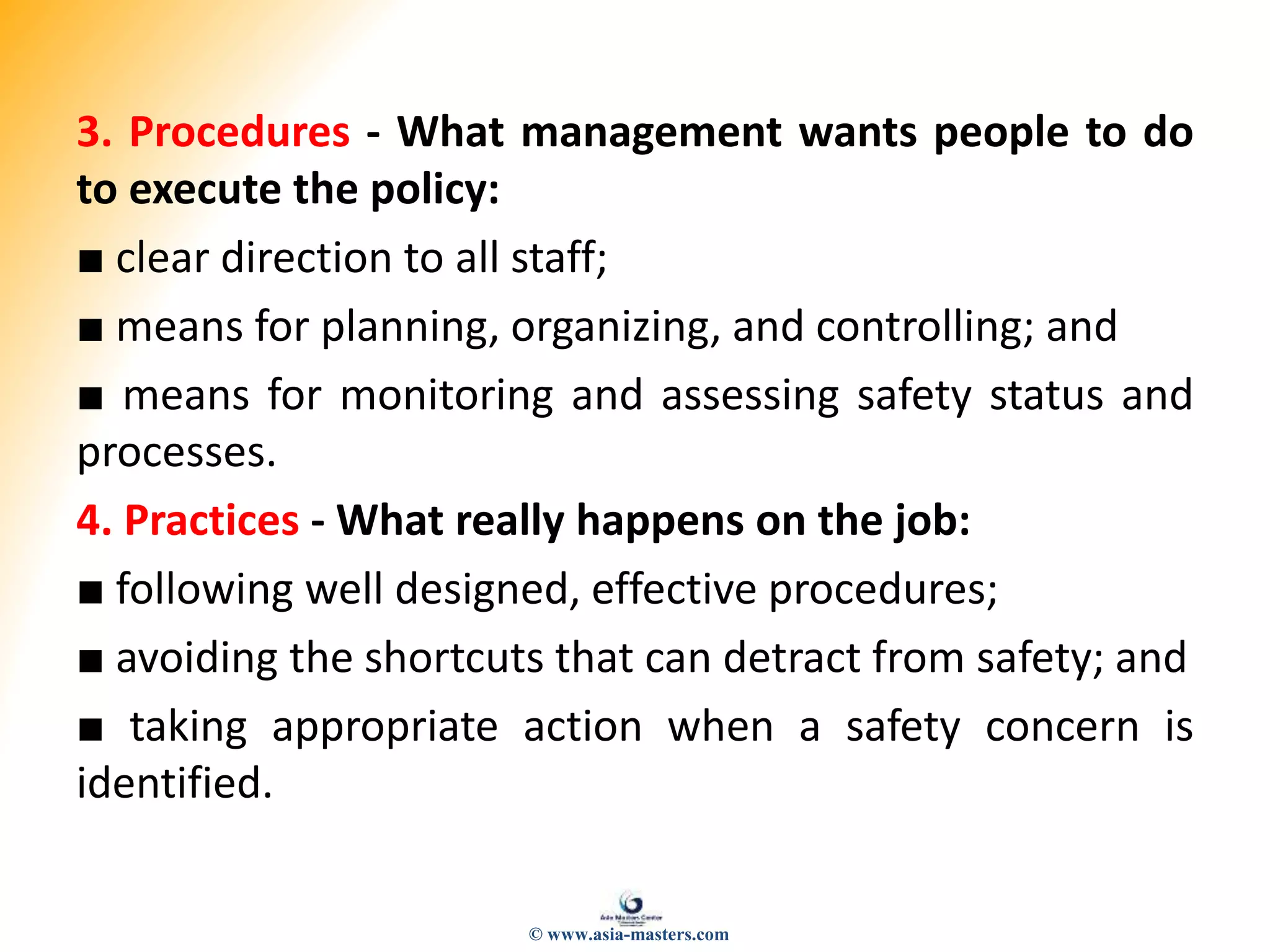 Safety Precautions & Emergency Response Plan | PPTX
