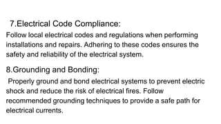 Safety Precautions for Electrician Services.pptx
