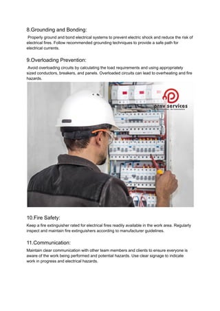 Safety Precautions for Electrician Services.pdf