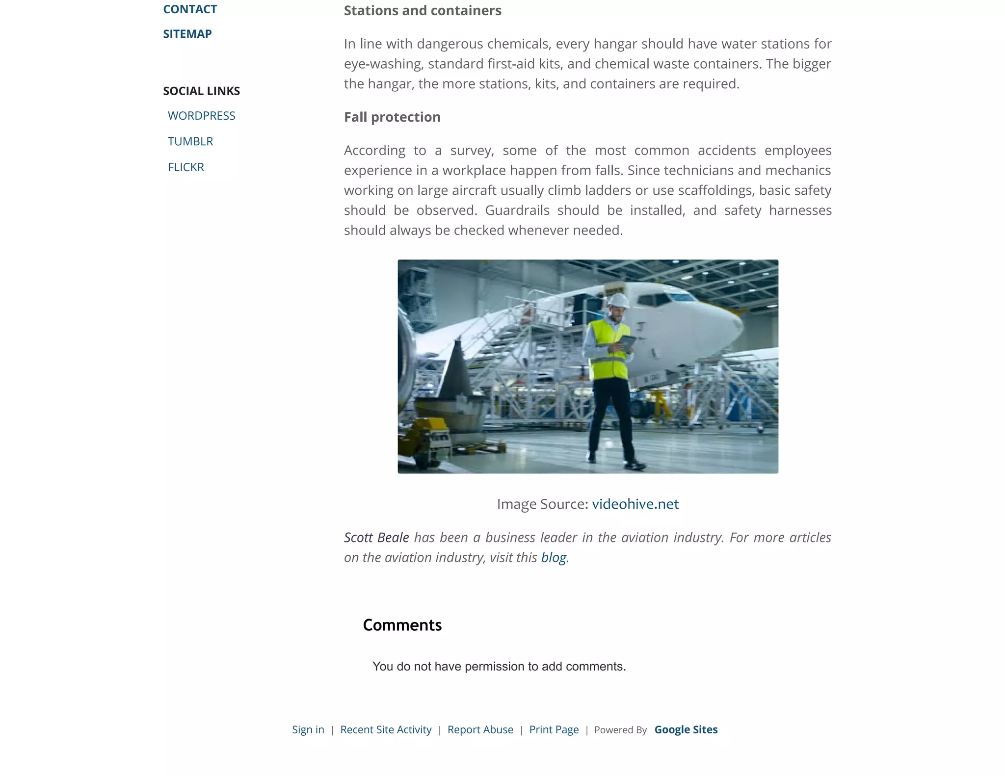 Safety precautions in airplane hangars | PDF