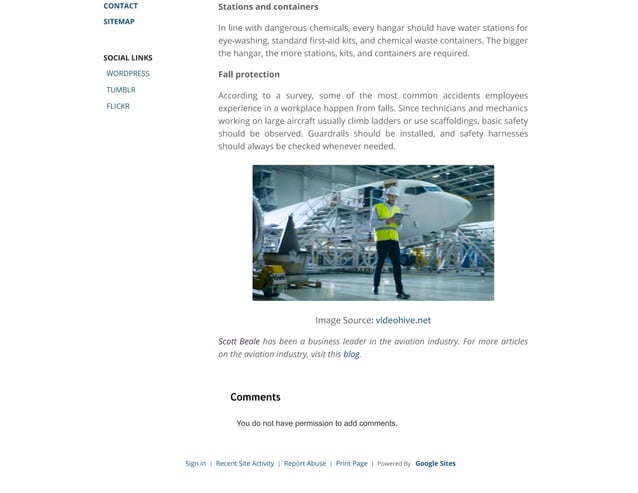 Safety precautions in airplane hangars | PDF | Air Travel | Travel Type