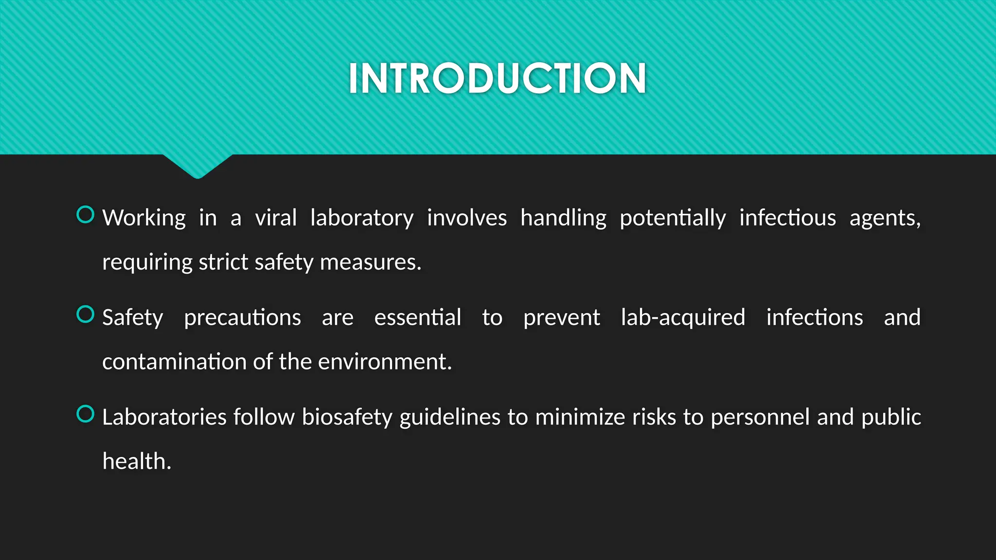 Safety Precautions in Viral Laboratory.pptx
