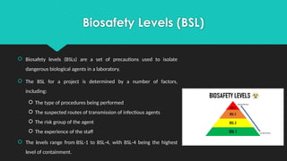 Safety Precautions in Viral Laboratory.pptx