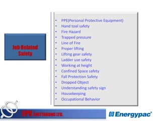 Safety presentation | PDF