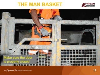 Safety presentation manbasket | PPTX