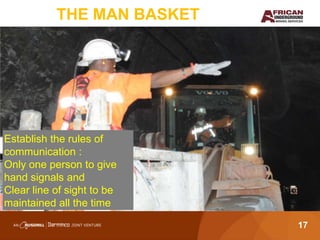 Safety presentation manbasket | PPTX