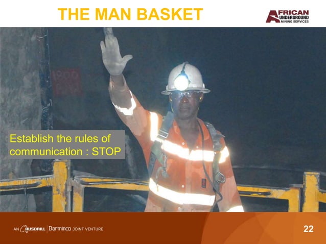Safety presentation manbasket | PPTX