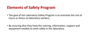 Safety procedure of lab | PPTX