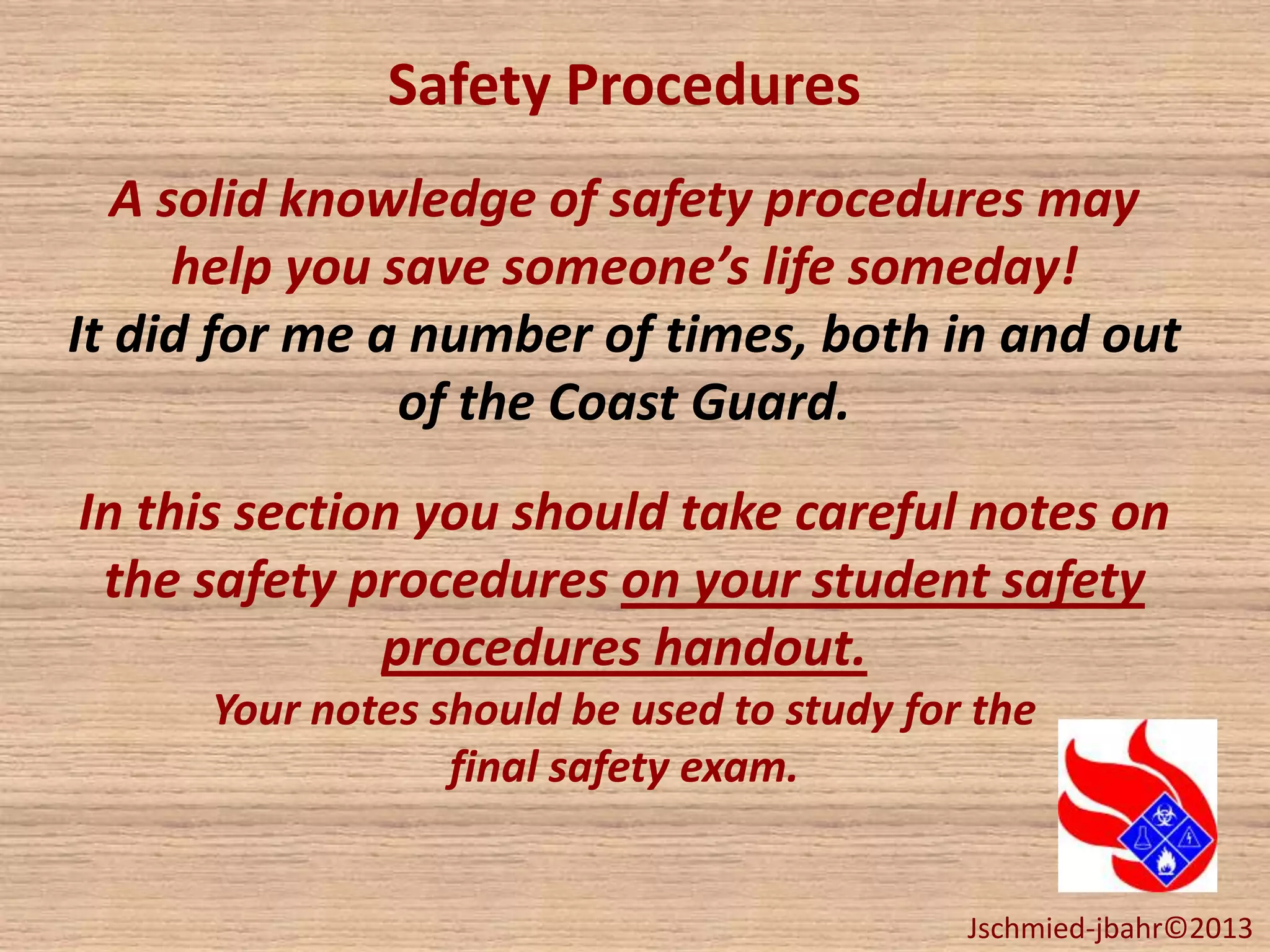 Safety Rules, Procedures, and Equipment | PPTX