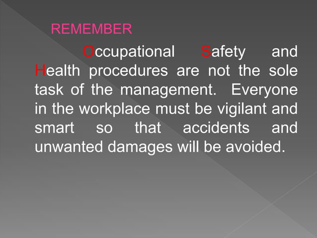 Safety procedures in using hand tools and equipment | PPTX | Medical Health