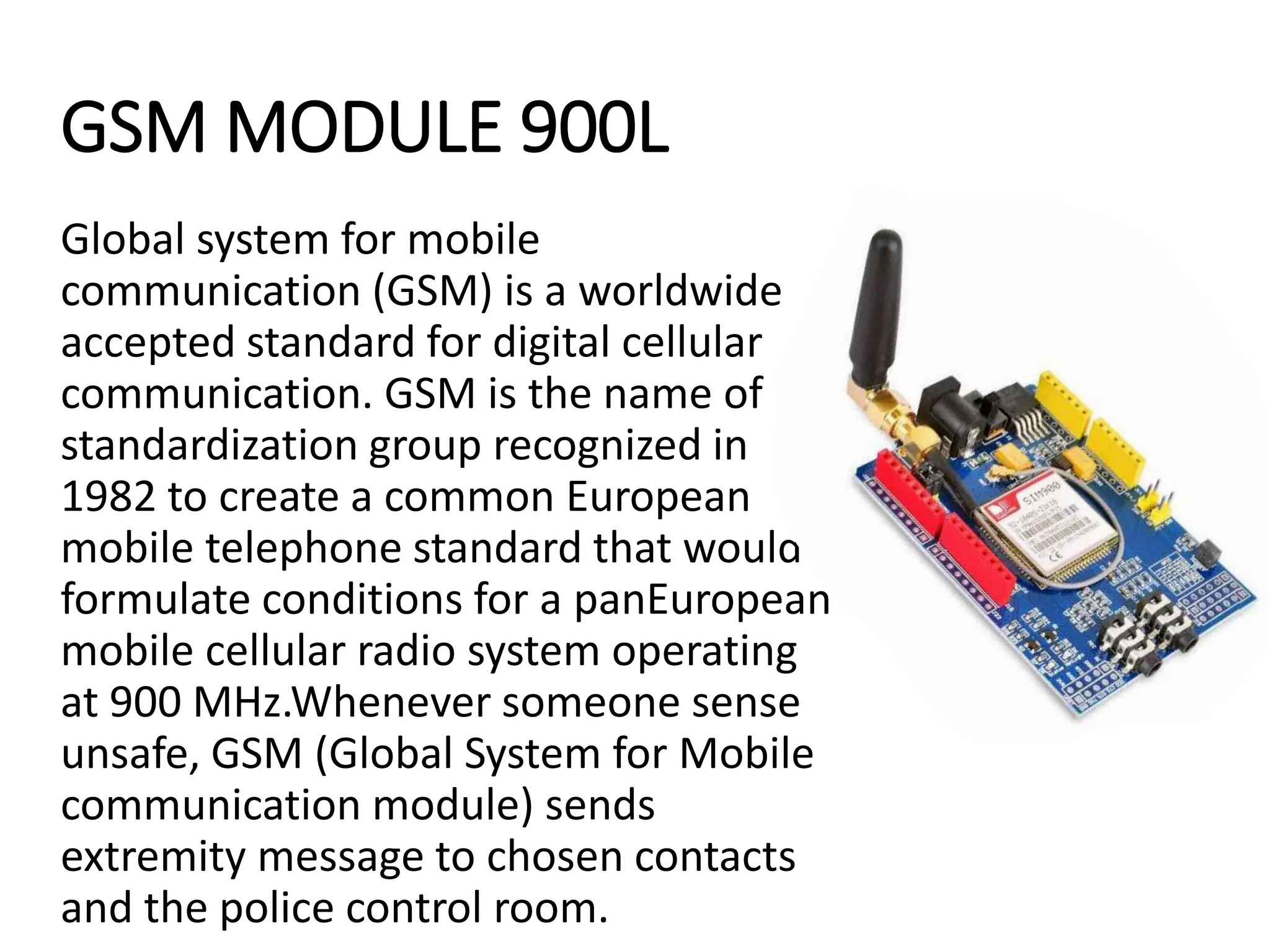 Arduino Based smart security system for Women And Children safety project.pptx
