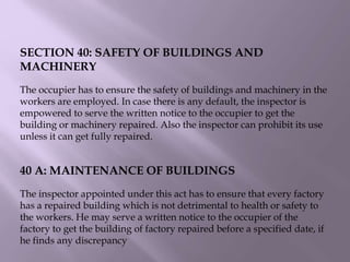 Safety provisions | PPTX