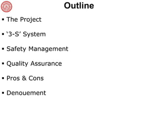 Safety & Quality Aspects in '3-S' System of Construction | PPTX