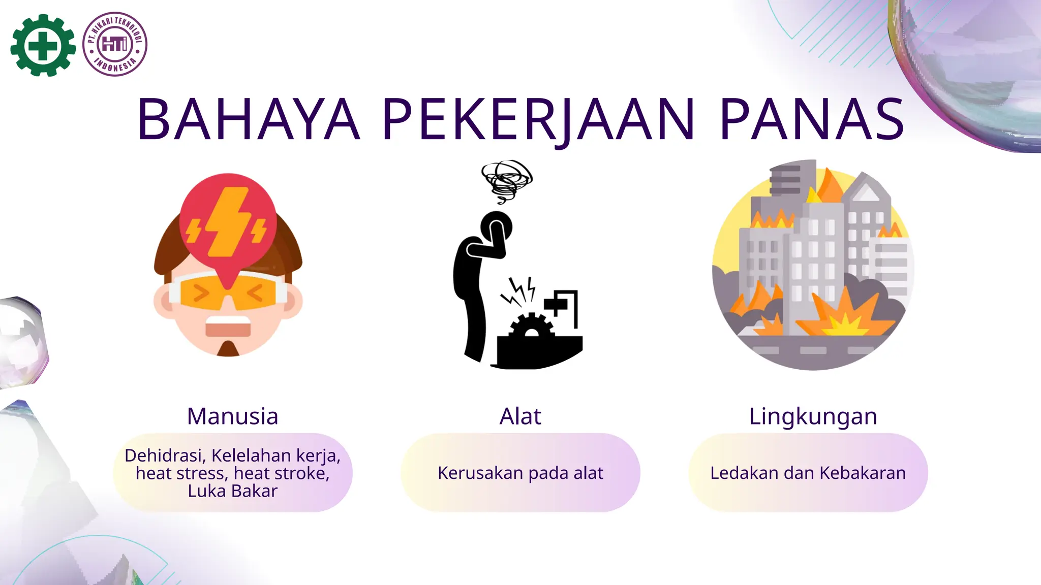 SAFETY REFRESHMENT - HOT WORK / PEKERJAAN PANAS | PPTX